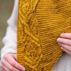 Calla Lily Wrap PDF Knitting Pattern - Etsy