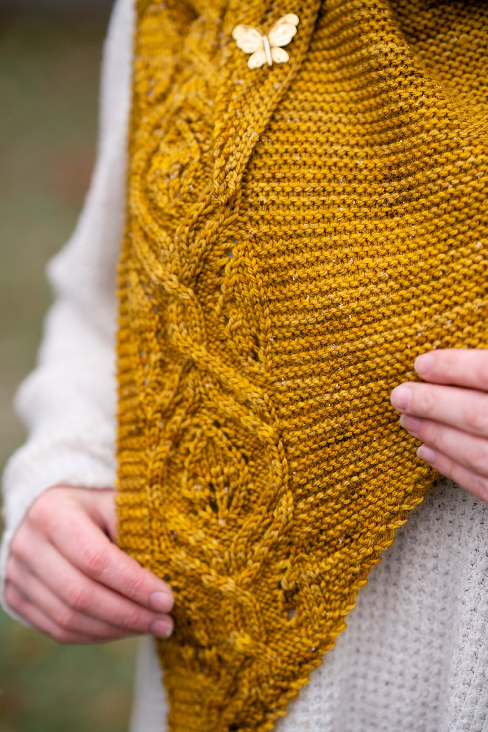 Calla Lily Wrap PDF Knitting Pattern - Etsy