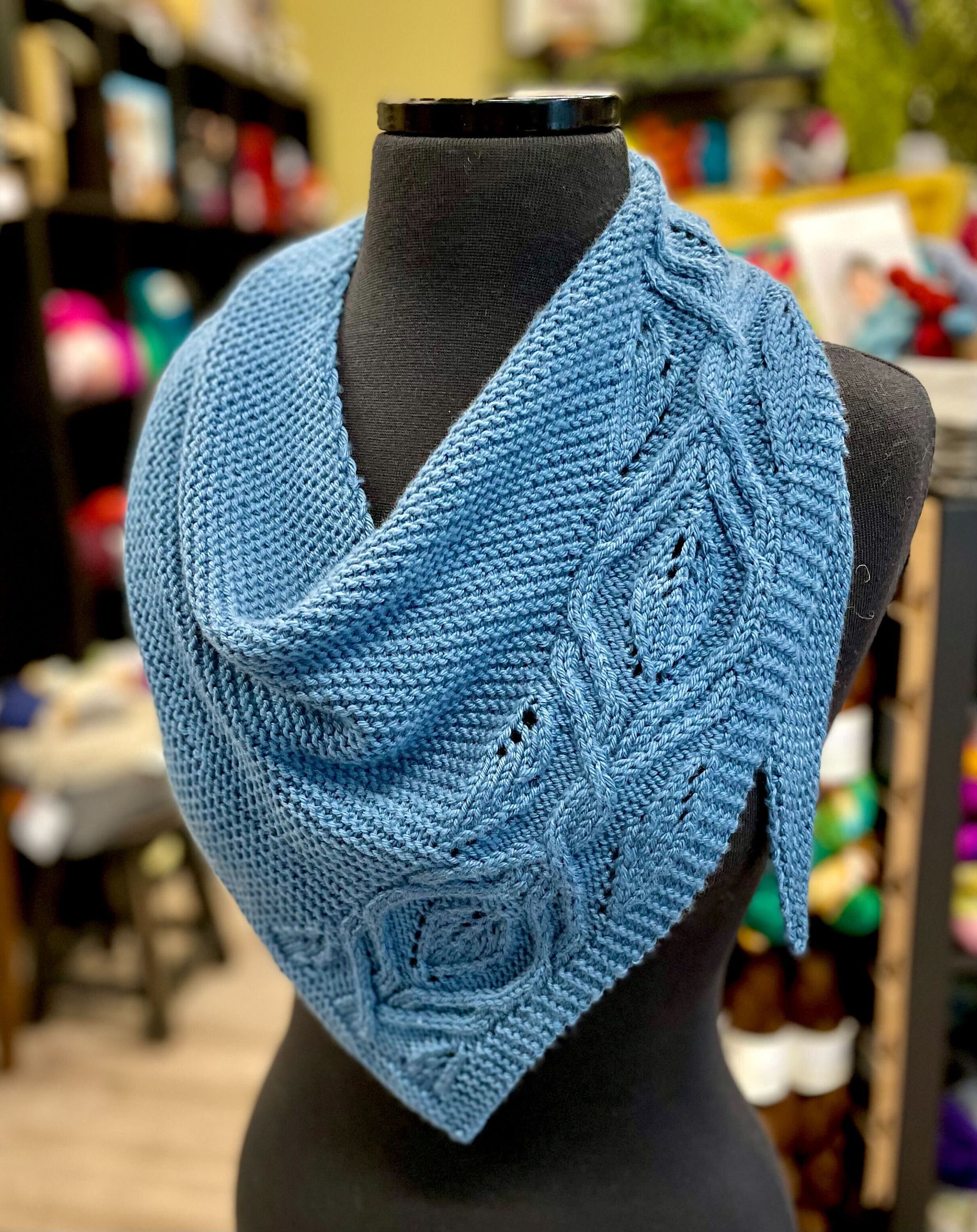 Calla Lily Wrap PDF Knitting Pattern - Etsy
