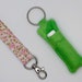 Chapstick Key Fob, Lip Balm Holder, Key Chain Accessory, Chapstick Key ...