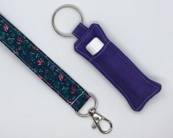 Chapstick Key Fob Lip Balm Holder Key Chain Accessory - Etsy