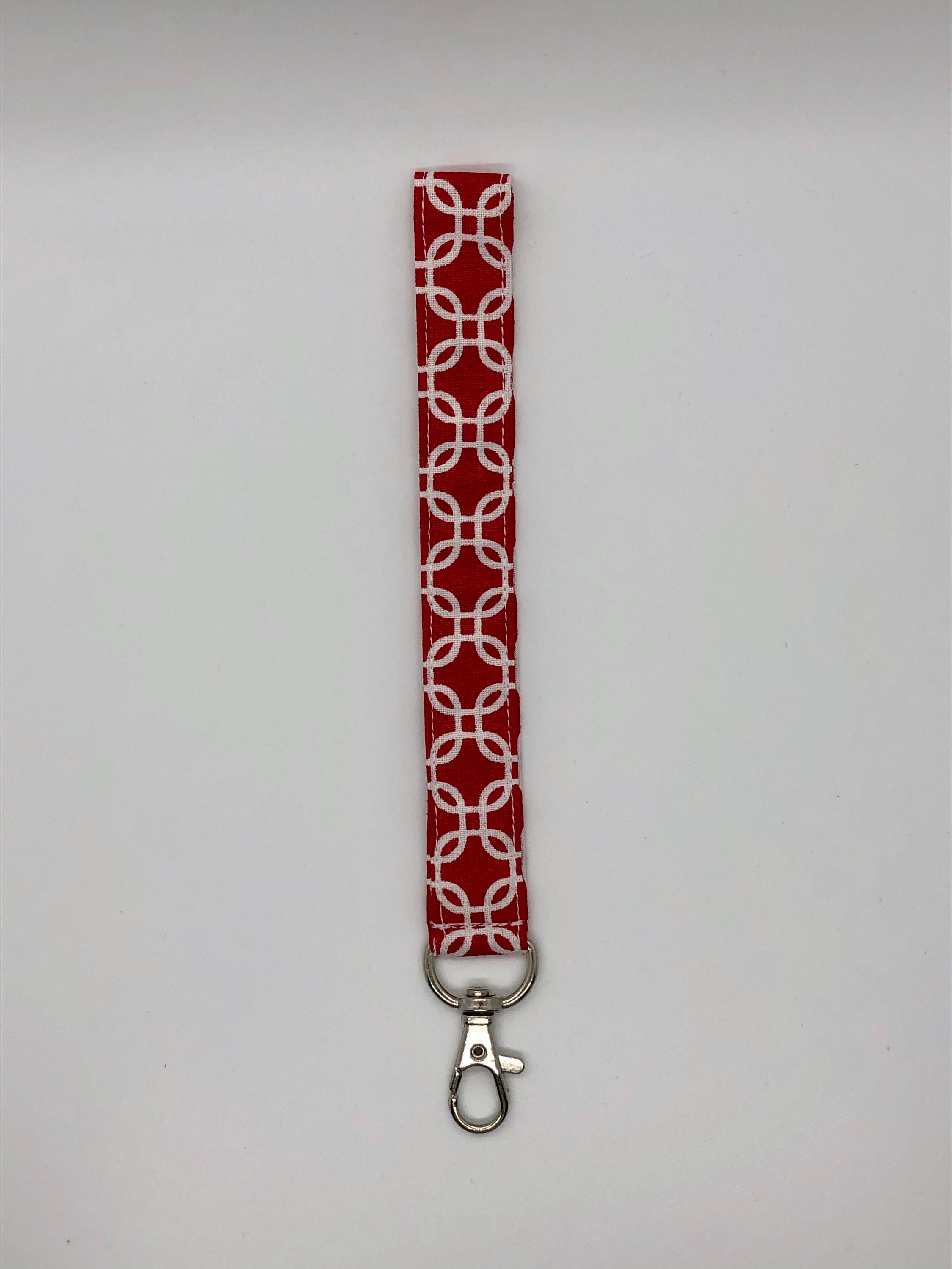 Wristlet Key Lanyard, Key Fob Strap, Key Chain Accessory, Clip on Purse ...