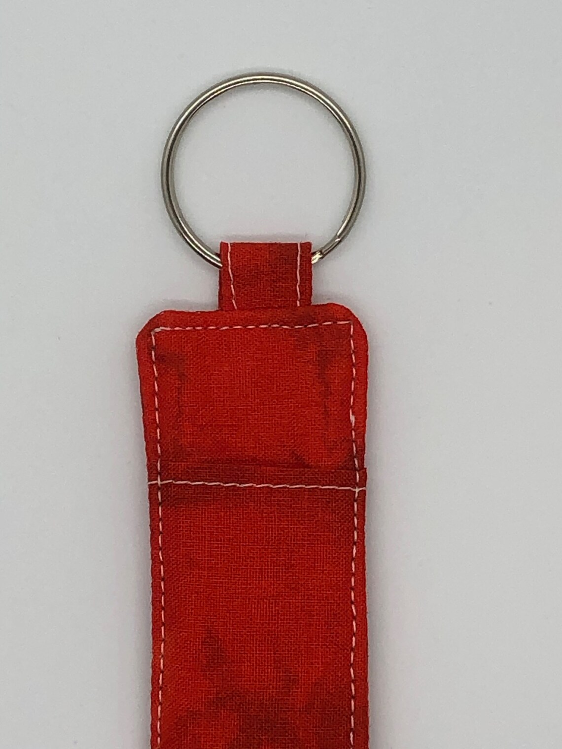 Red Chapstick Holder, Lip Balm Pocket, Travel Key Chain, Car ...