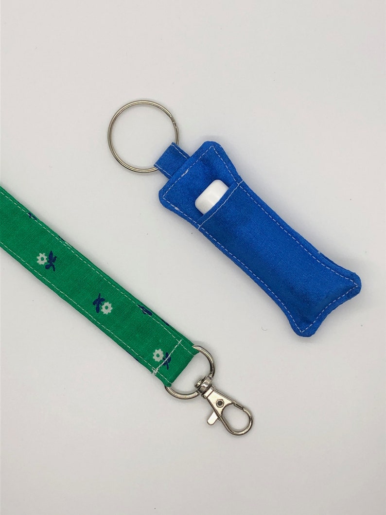 Chapstick Key Chain, Chapstick Holder, Key Ring Accessories, Lip Balm ...