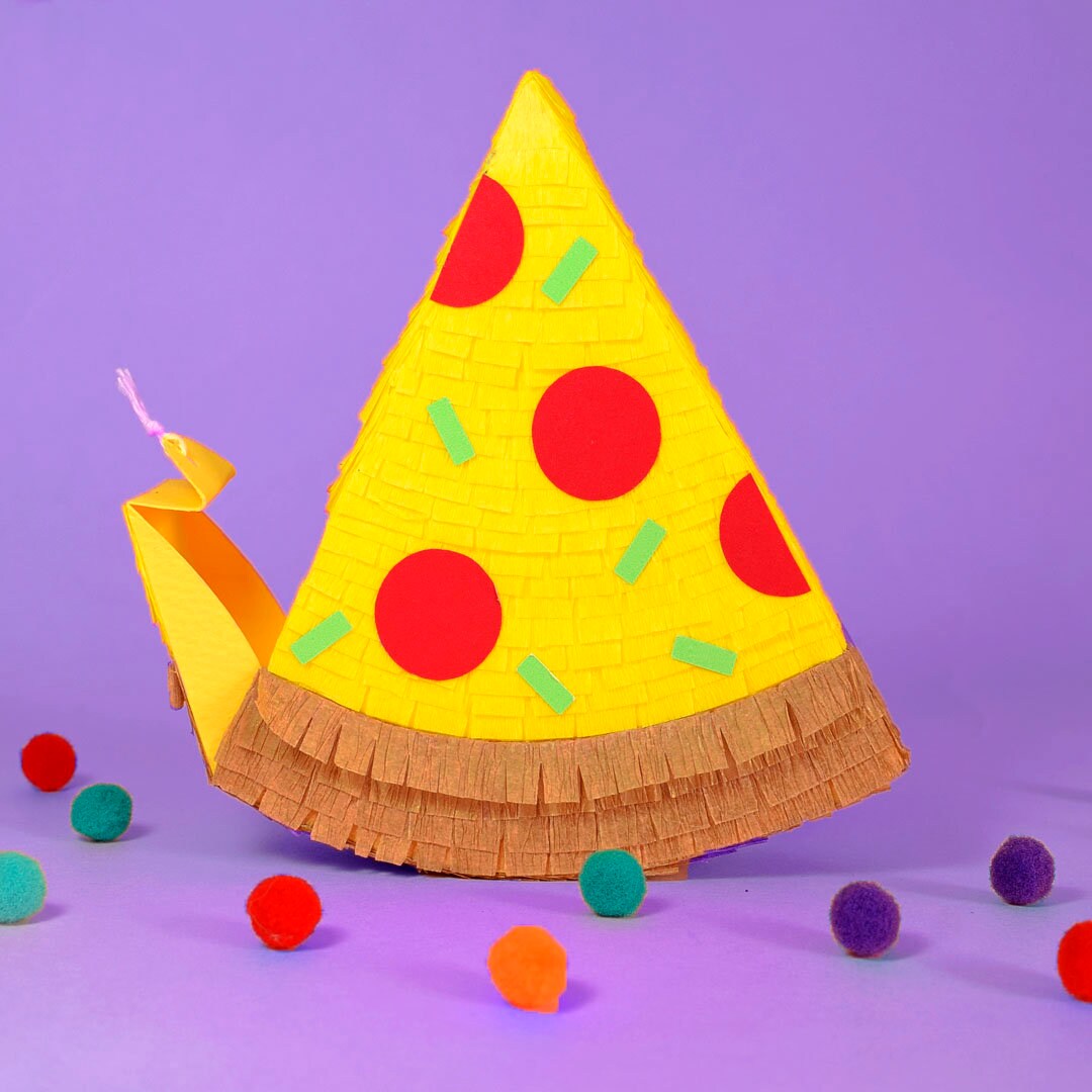 Mini Pepperoni Pizza Pinata Favor Pizza Party Food Party - Etsy UK