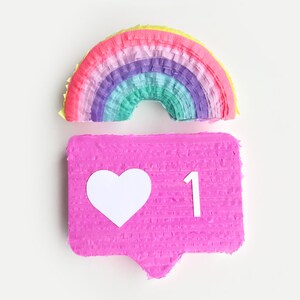 Colorful Rainbow Trio Mini Rainbows Pinata Favor Rainbow - Etsy