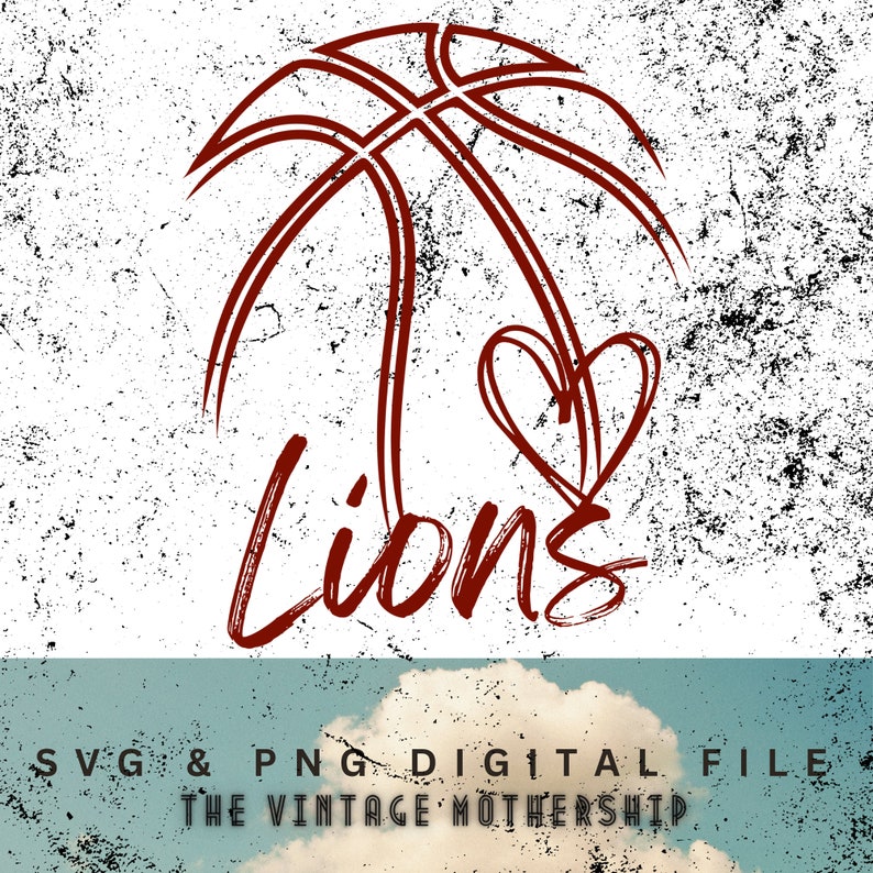 Lions Basketball | PNG | SVG | Digital File | Cut File | Sublimation ...