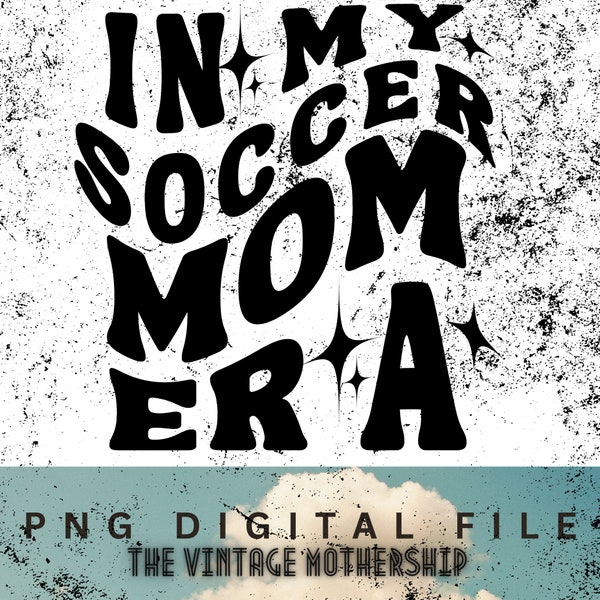 In My Soccer Mom Era Font - Etsy