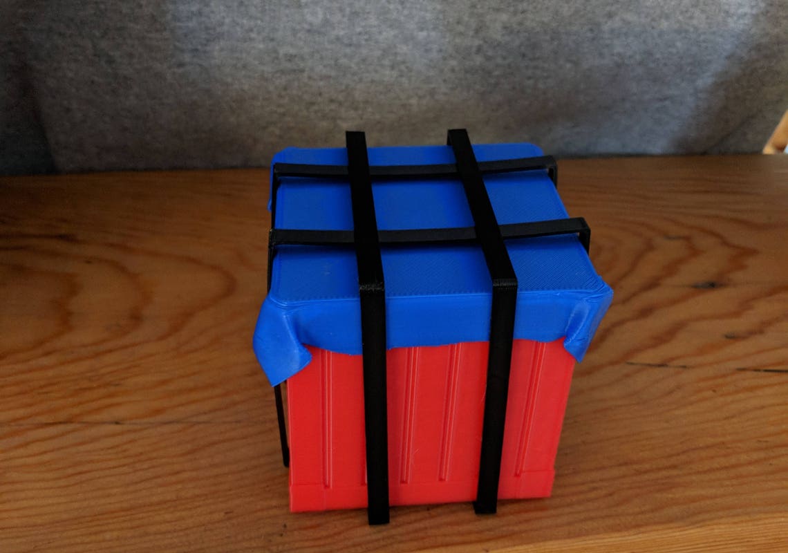 PUBG Air Drop Crate/for-men/gift-for-sister/fairytale-gift/3d - Etsy