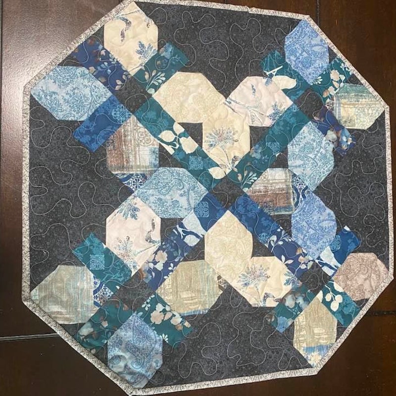 Octagon Table Topper - Etsy