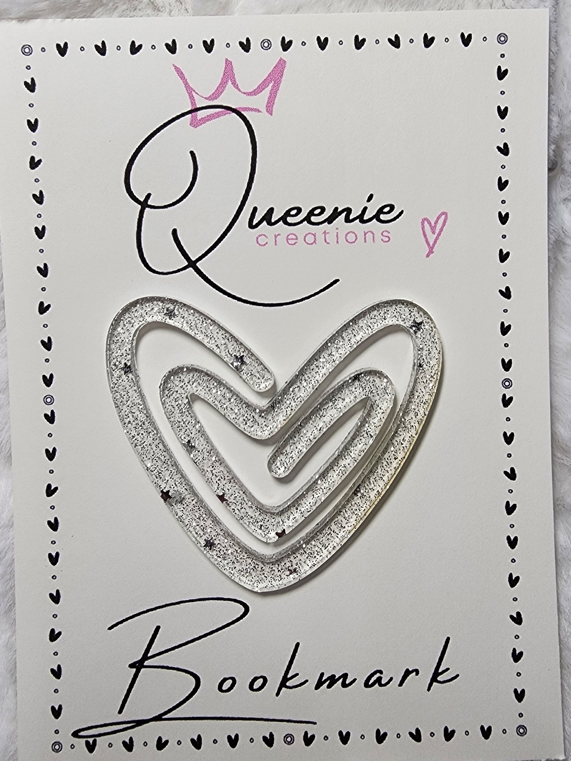 Heart Shaped Bookmark, Bookmark, Hearts, Love, Valentine, Reading - Etsy