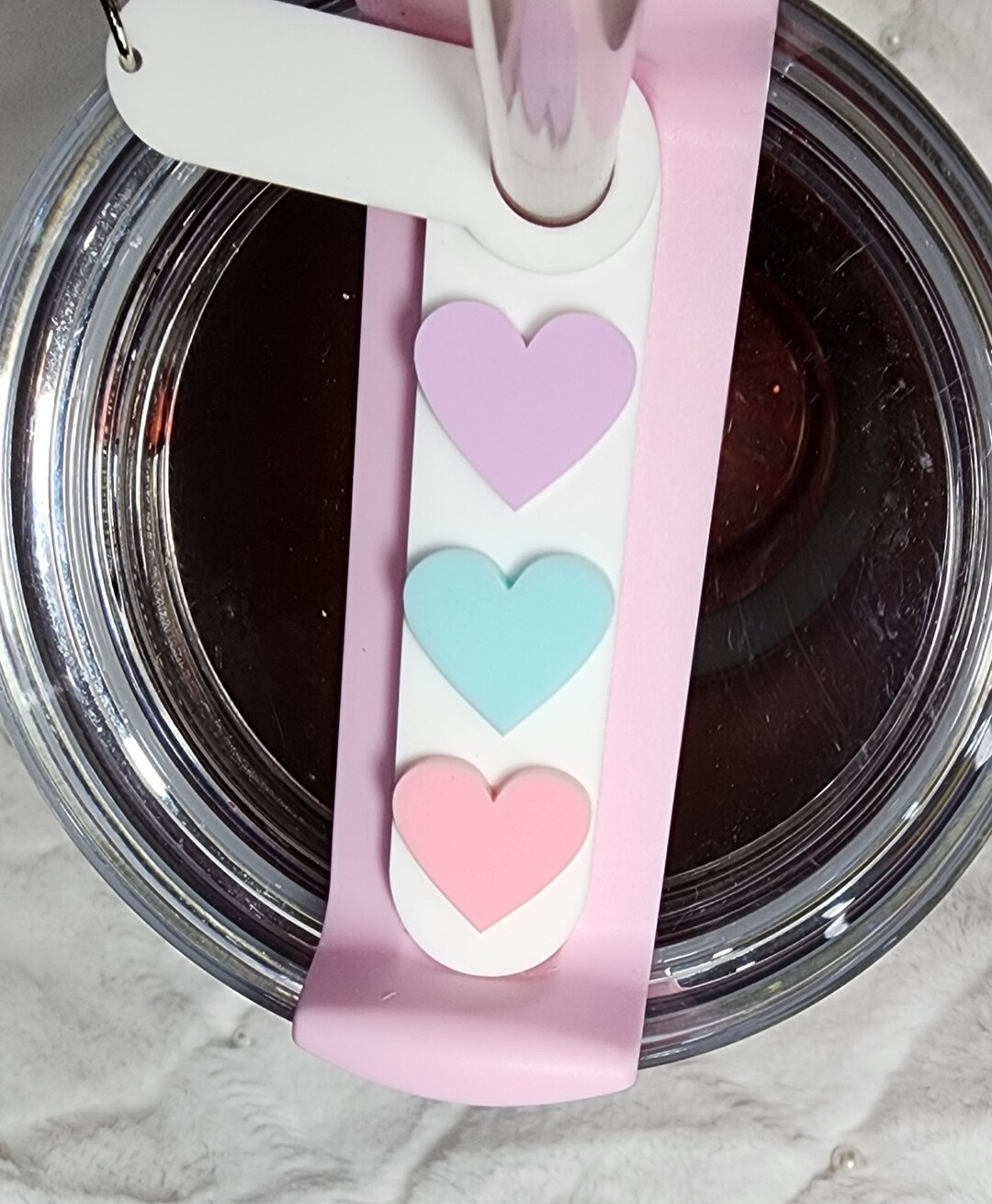 Triple Heart Stanley Topper - Etsy