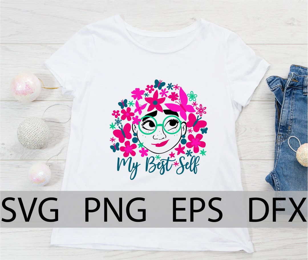 Encanto Maribel SVG Dxf Png, Encanto Flowers, My Best Self Svg, Encanto ...