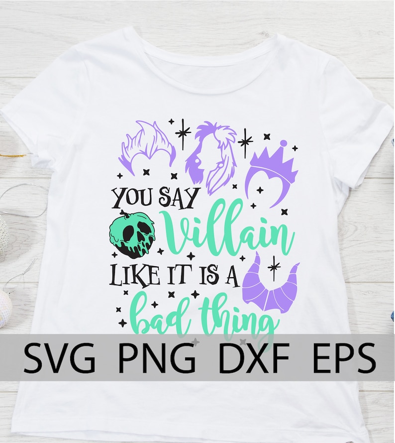 You Say Villain Like Its a Bad Thing, Chillin Like a Villain Svg ...