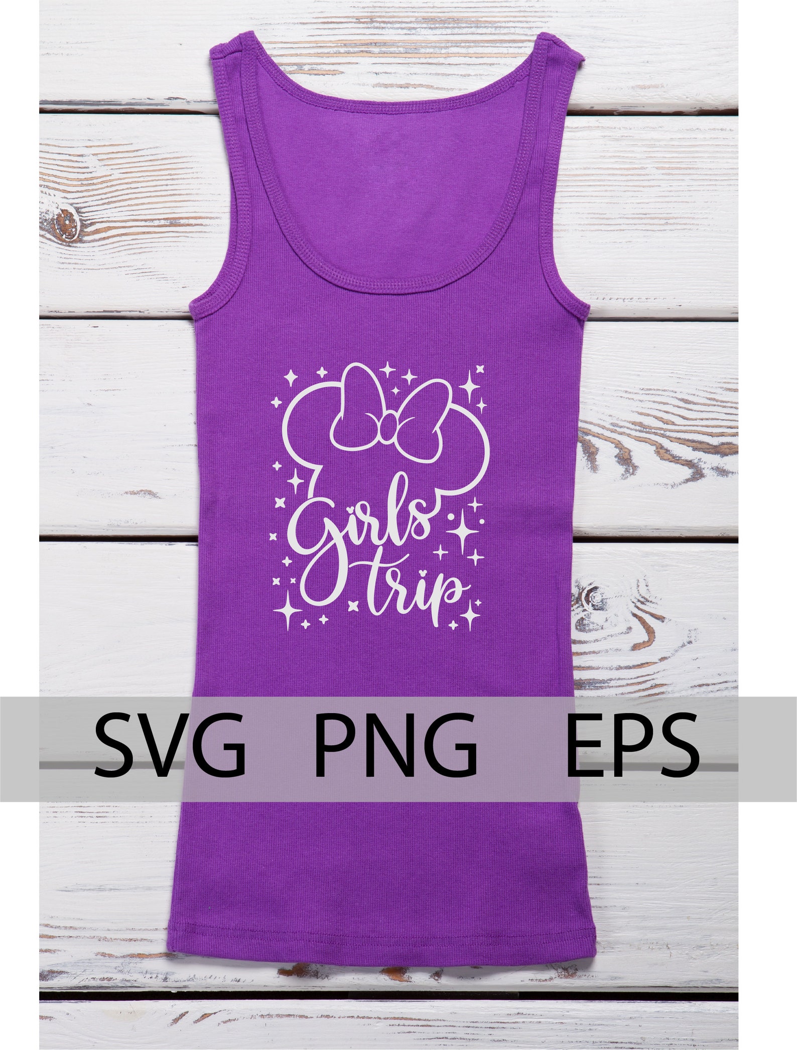 Girls Trip Svg, Girls Trip PNG, Girls Disneyland Trip Svg, Minnie Mouse ...