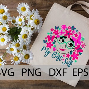 Encanto Maribel SVG Dxf Png, Encanto Flowers, My Best Self Svg, Encanto ...