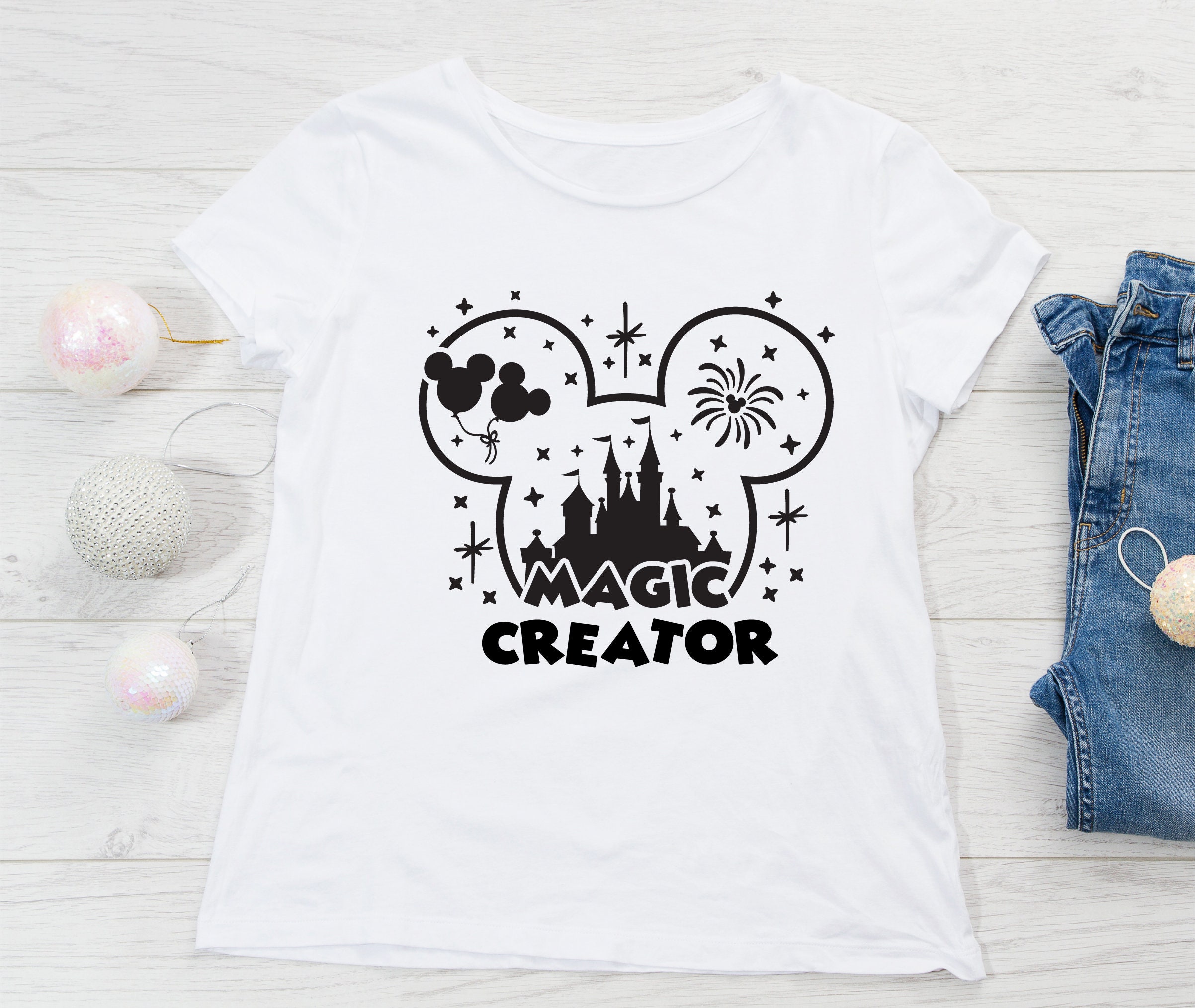 Magic Creator Family Disneyland Trip SVG My First Trip - Etsy