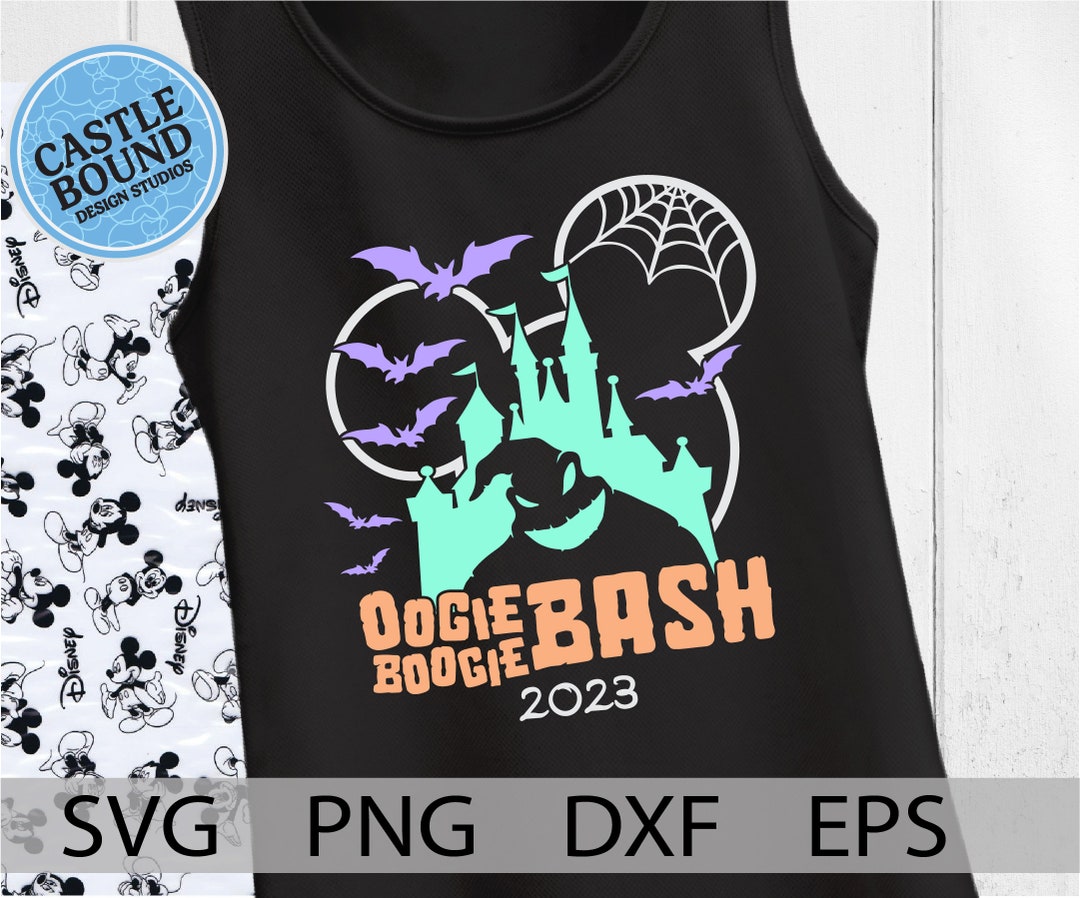 Oogie Boogie Bash 2023 Shirt Svg, Mickey Halloween Party SVG, Boo Bash ...