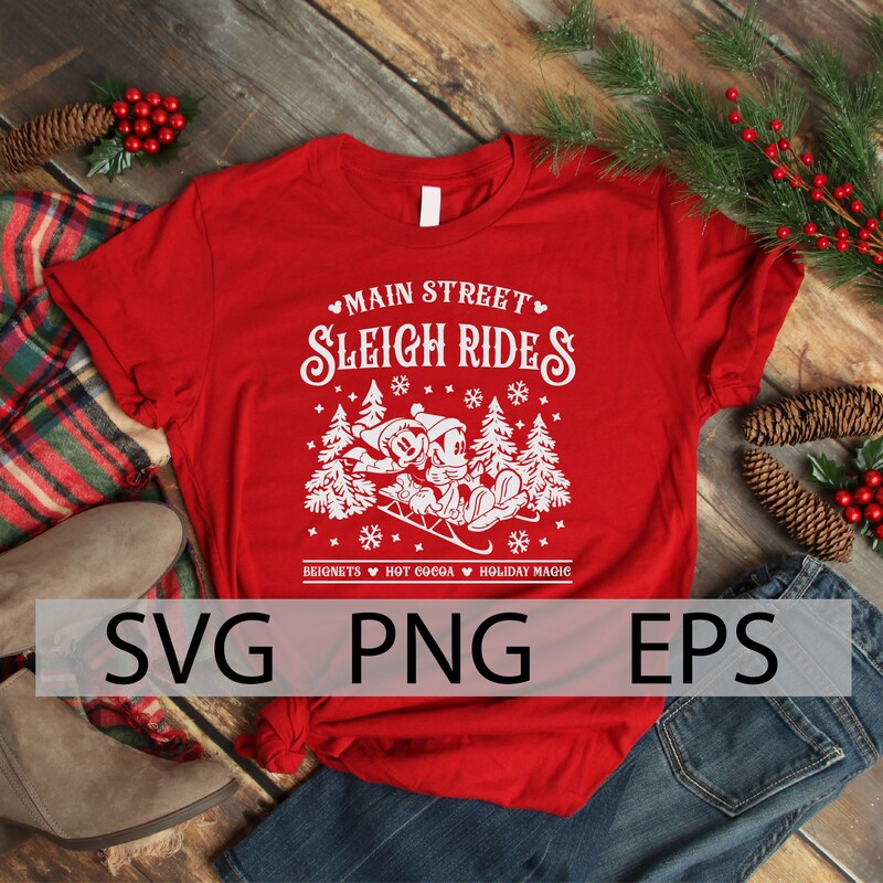 Sleigh Ride Svg - Etsy