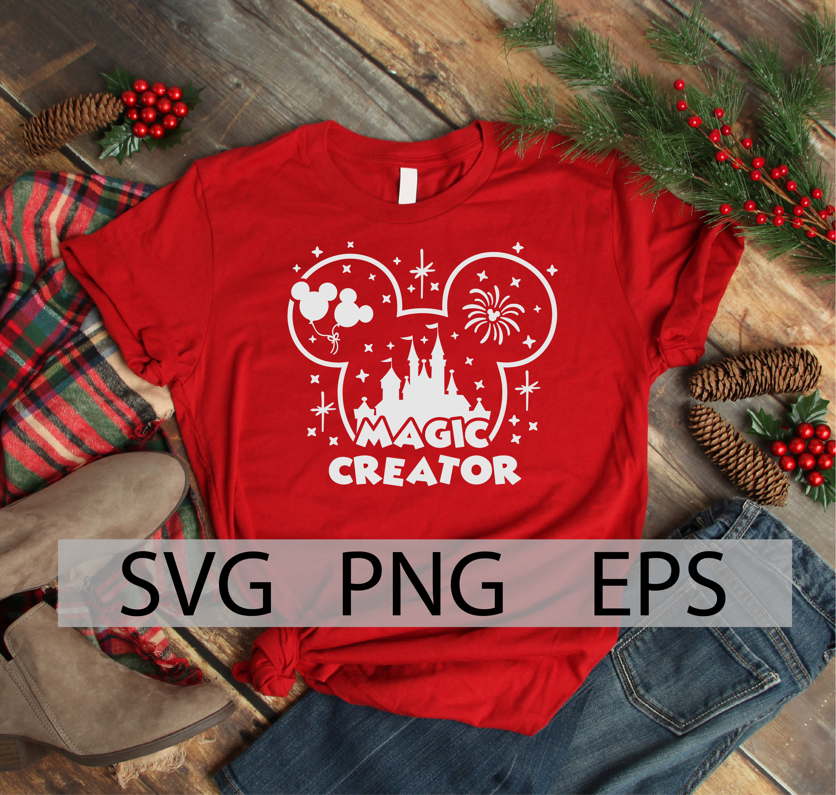 Magic Creator Family Disneyland Trip SVG My First Trip - Etsy