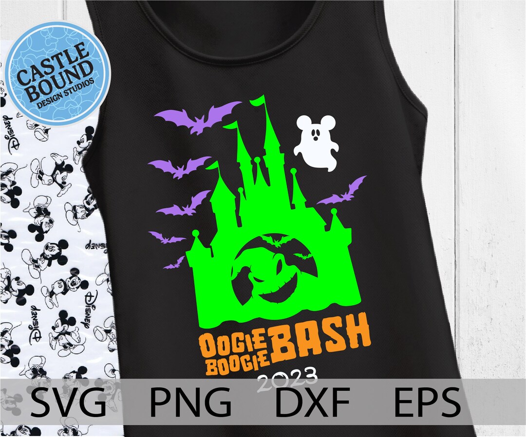 Oogie Boogie Bash 2023 Shirt Svg, Mickey Halloween Party SVG, Boo Bash ...