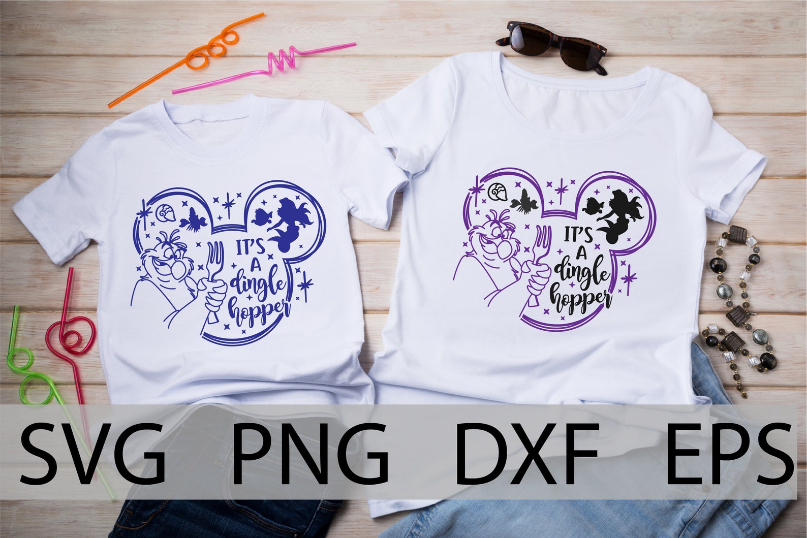 Dinglehopper Svg Skuttle Svg Ariel Svg Little Mermaid Svg - Etsy
