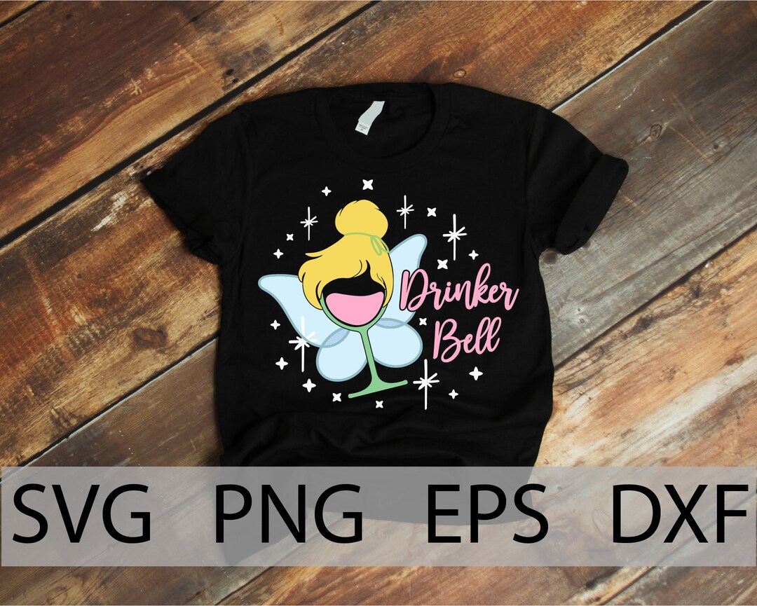 Drinker Bell Svg, Main Street Svg, Magic Castle Svg, Food and Wine ...