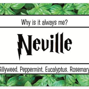 Neville | Herbology | Wizarding Inspired Candle - Etsy