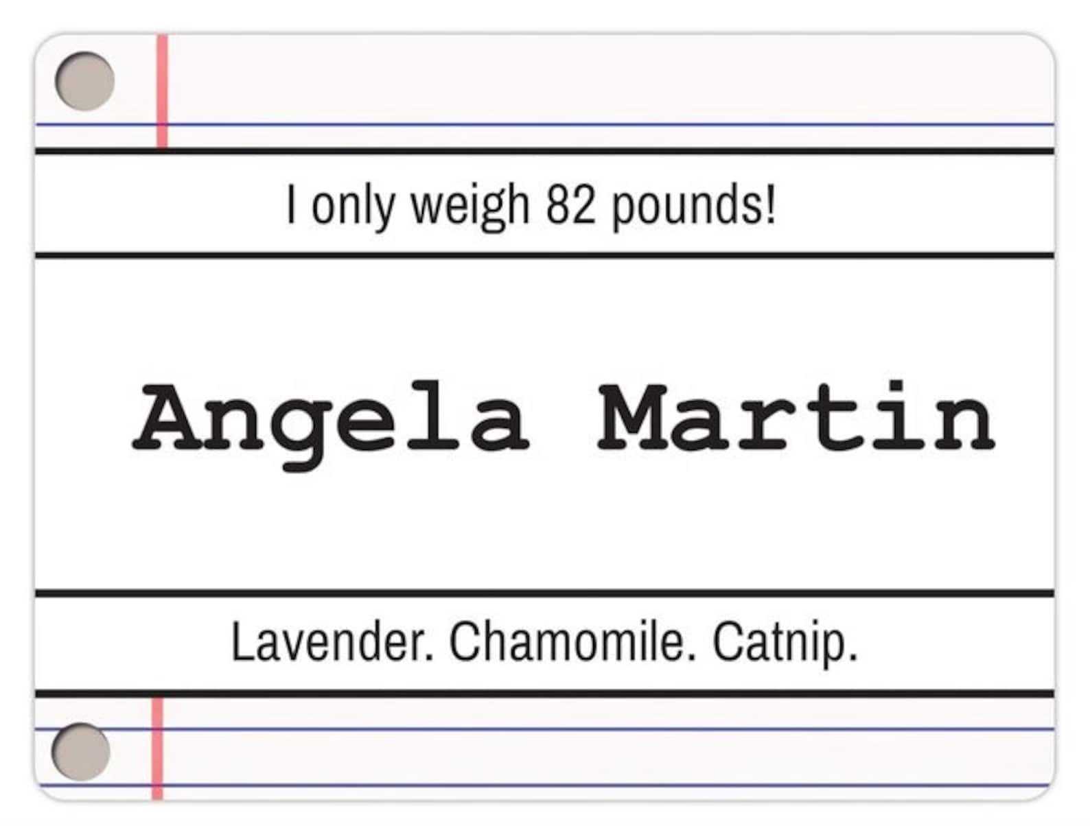 Angela Martin the Office Inspired Candle - Etsy