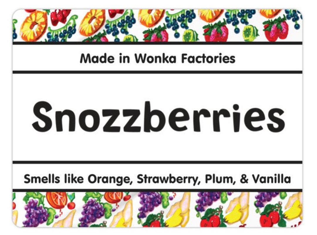 Snozzberries Chocolate Factory Inspired Candle - Etsy