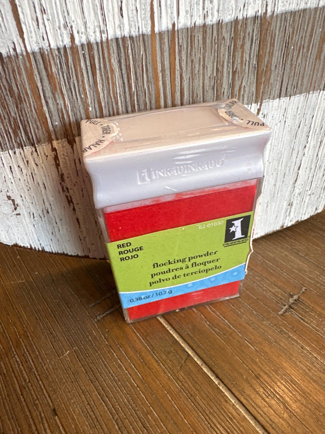 Inkadinkado Craft Flocking Powder RED - Etsy