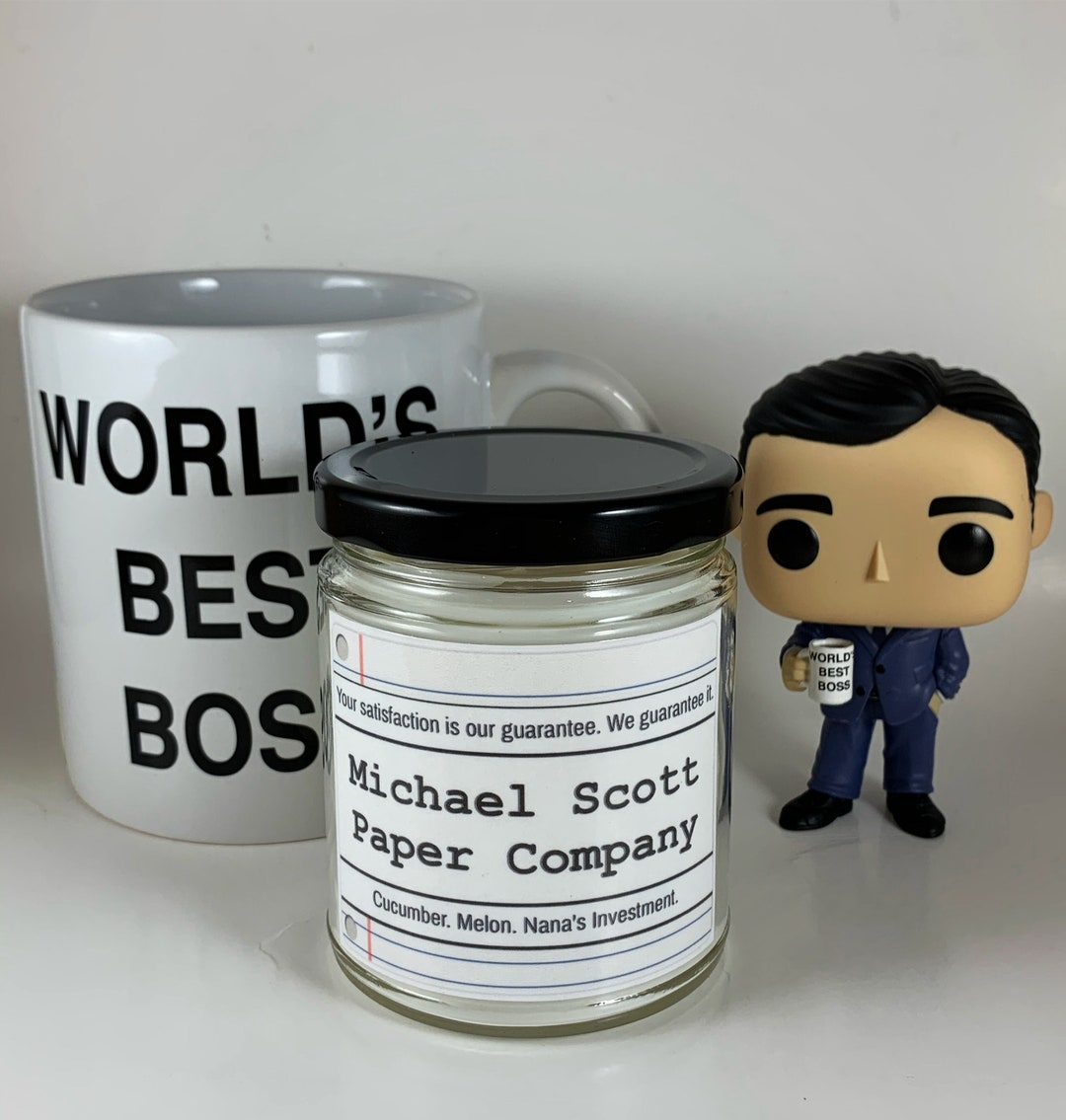 Michael Scott Paper Company | the Office Inspired Candle - Etsy