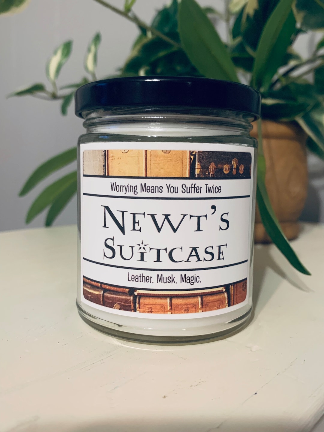 Newt's Suitcase | Magical Wizard Inspired Candle - Etsy