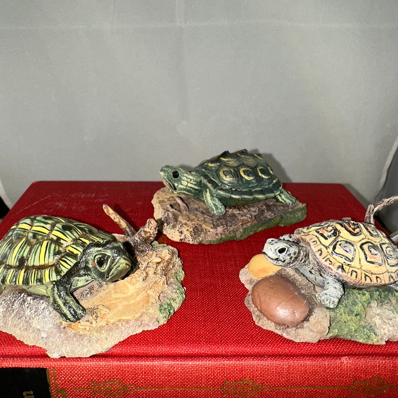 Turtle Figurine - Etsy