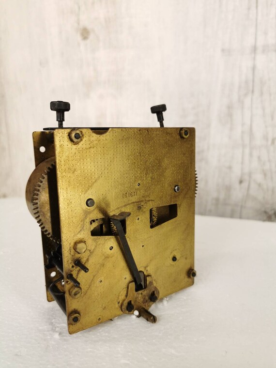 Soviet era bronze clock parts pendulum antique gears for steampunk ...