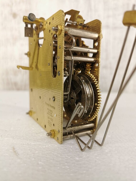 Soviet era bronze clock parts pendulum antique gears for steampunk ...