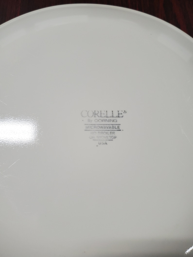 VINTAGE Corelle by Corning - Rose - Dinner Plate - 10.25" - Etsy