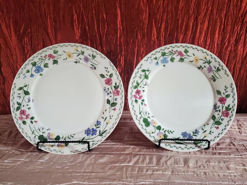VINTAGE Farberware Stoneware |english Garden | Chop Plate (platter) 12 ...
