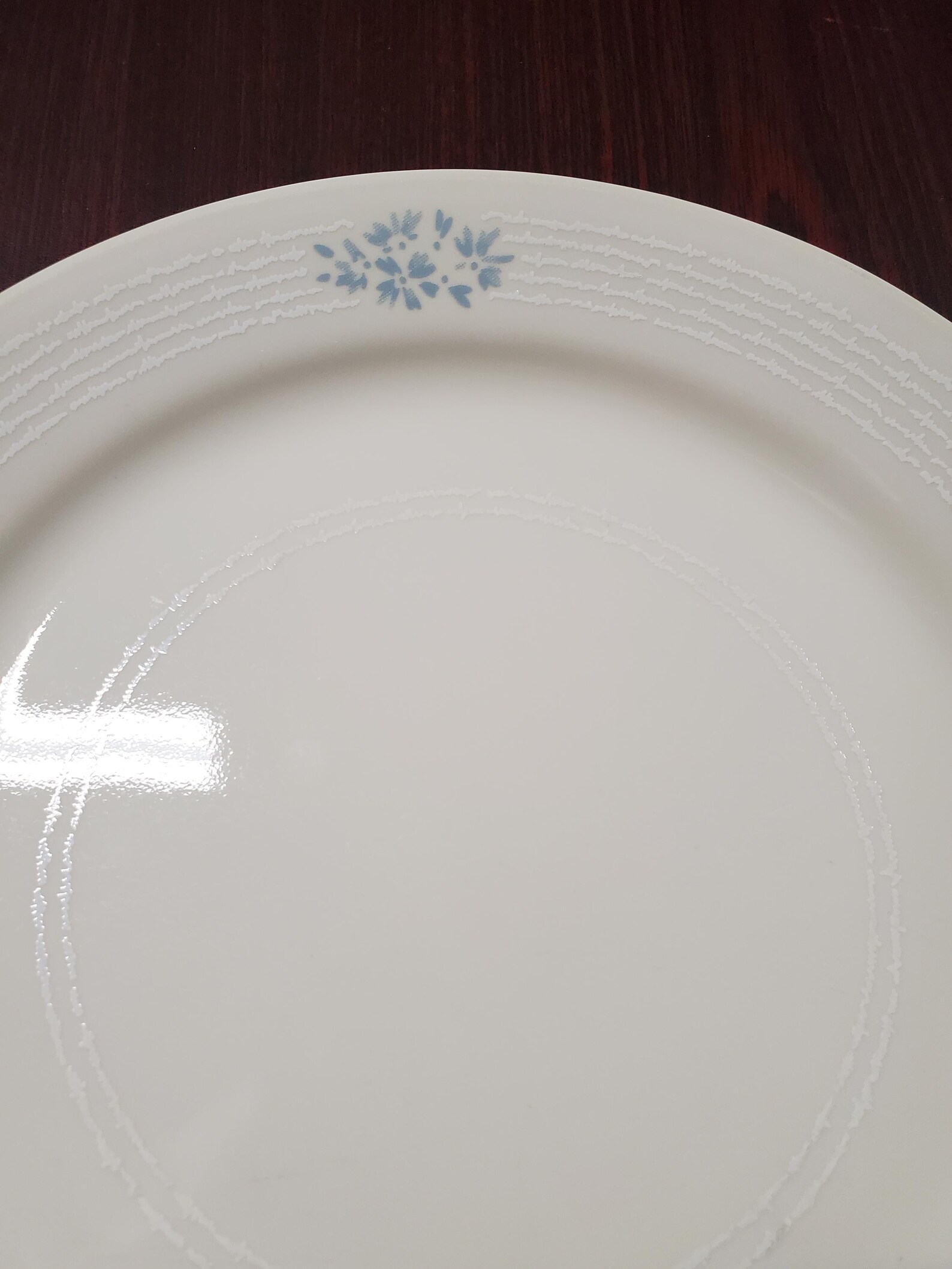 VINTAGE Corelle by Corning | Lace Boquet | Dinner Plate - Etsy