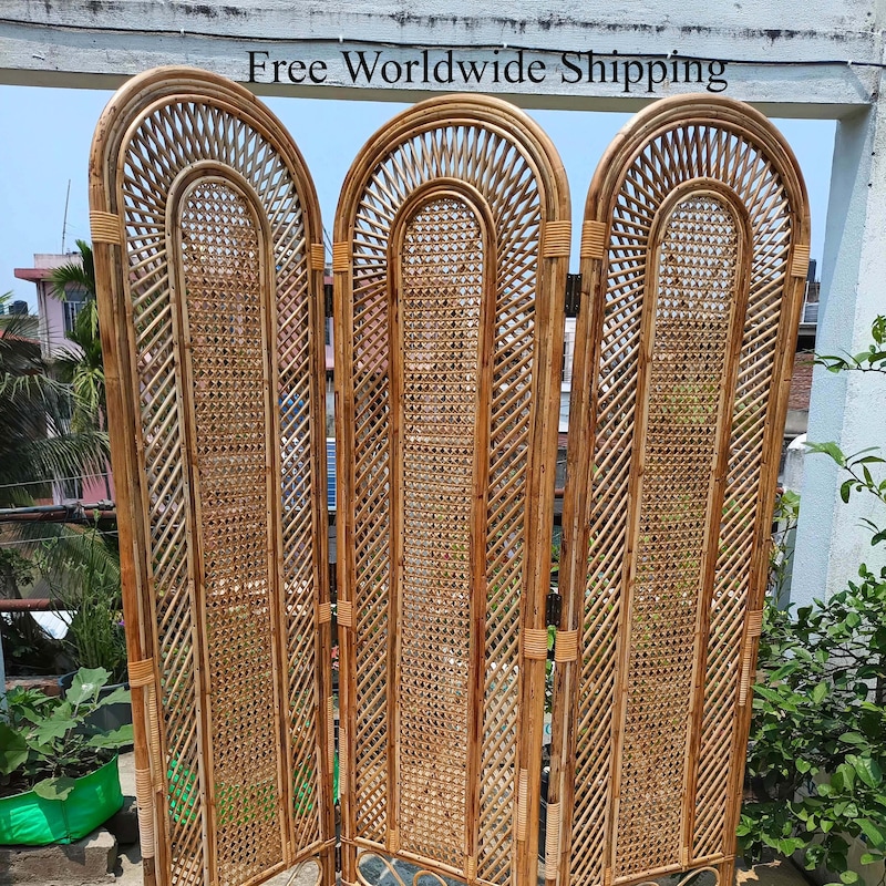 Rattan Wall Dividers - Etsy UK
