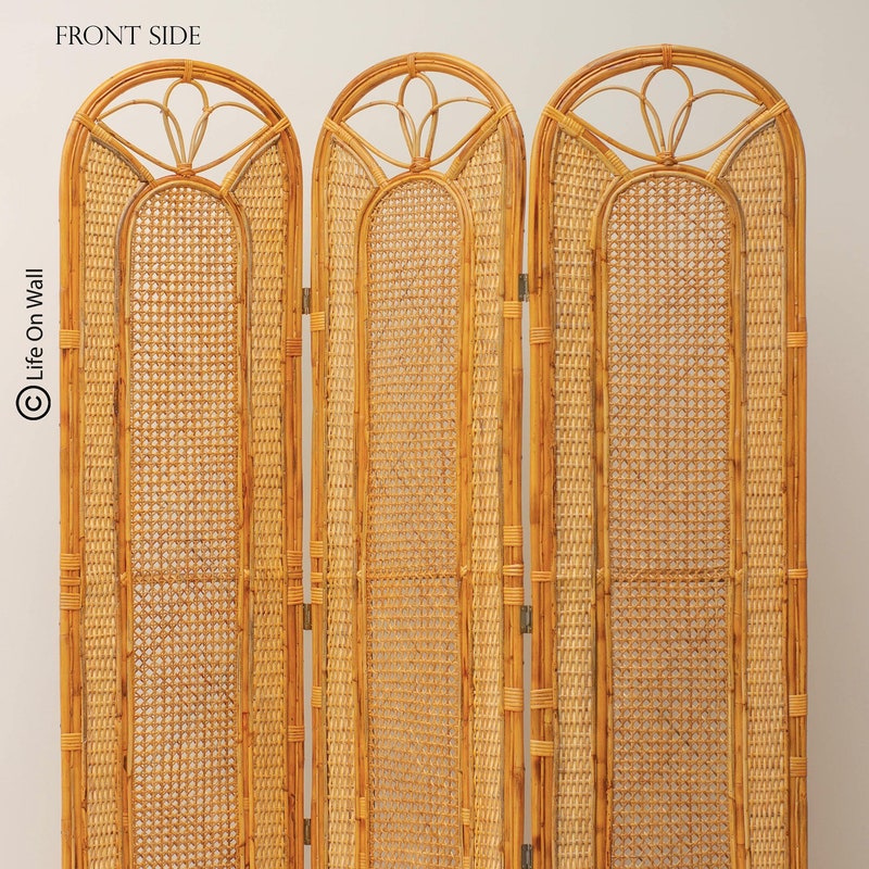 Rattan Room Divider - Etsy