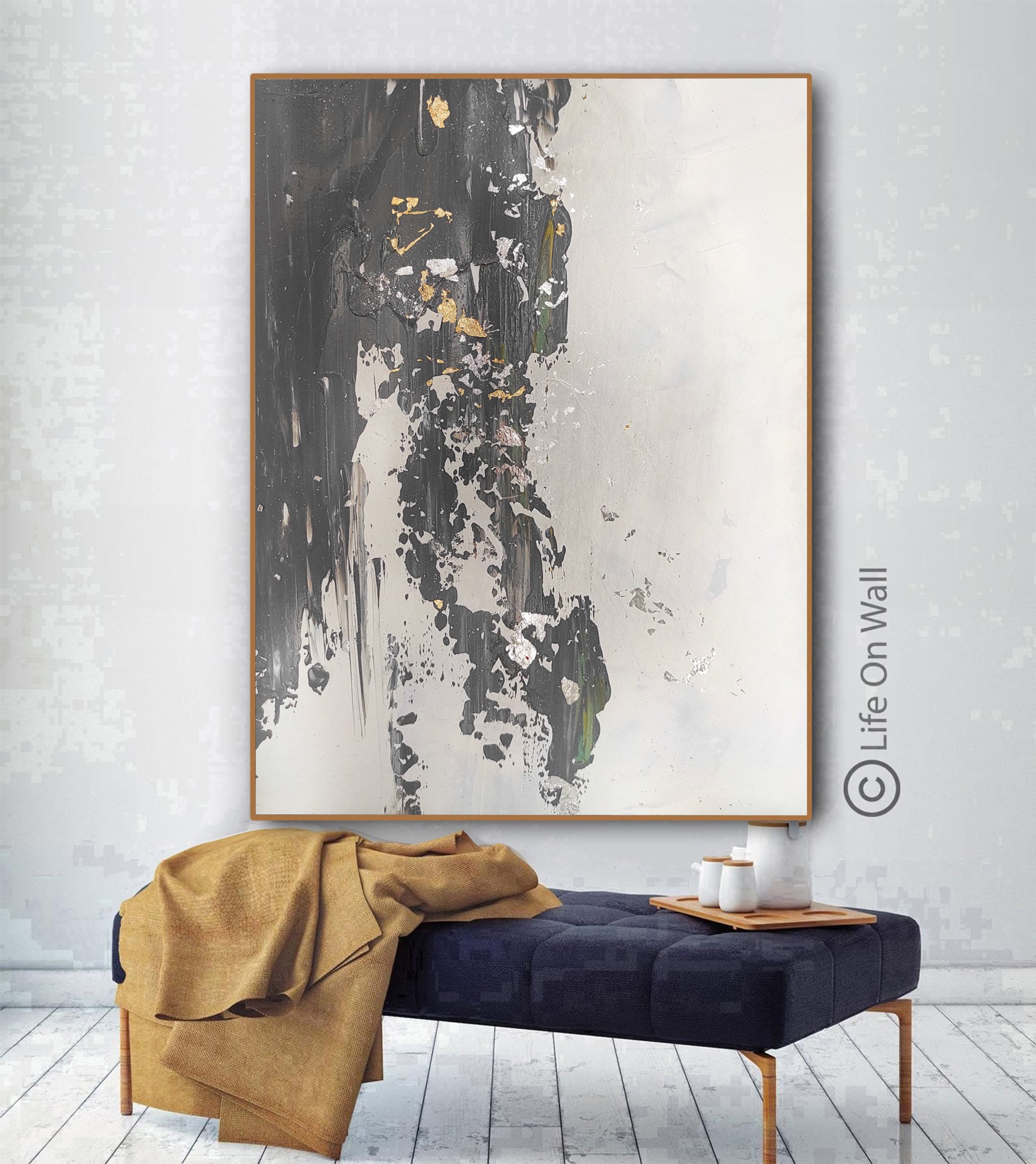 Modern Abstract Painting on Canvas Handmade Abstract Art - Etsy