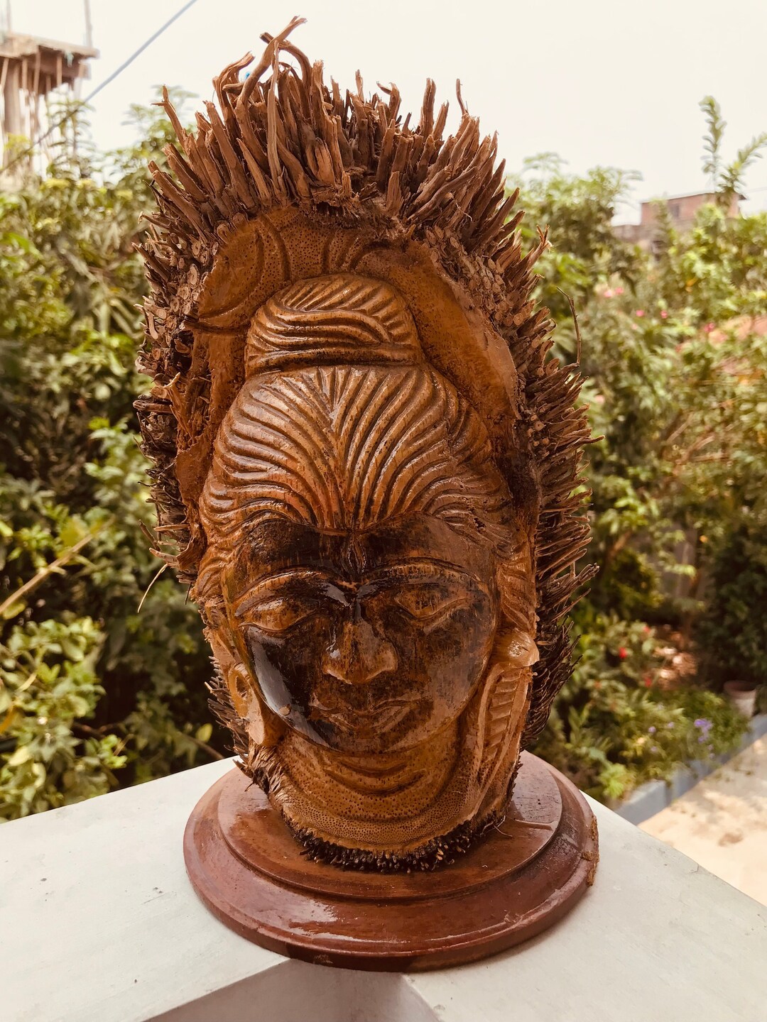 Lord Shiva Bamboo Sculpture Unique Handcrafted Lord Shiva Sculpture ...