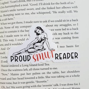 Book Related Stickers-smut Reader Sticker Bundle, Dark Romance Stickers ...