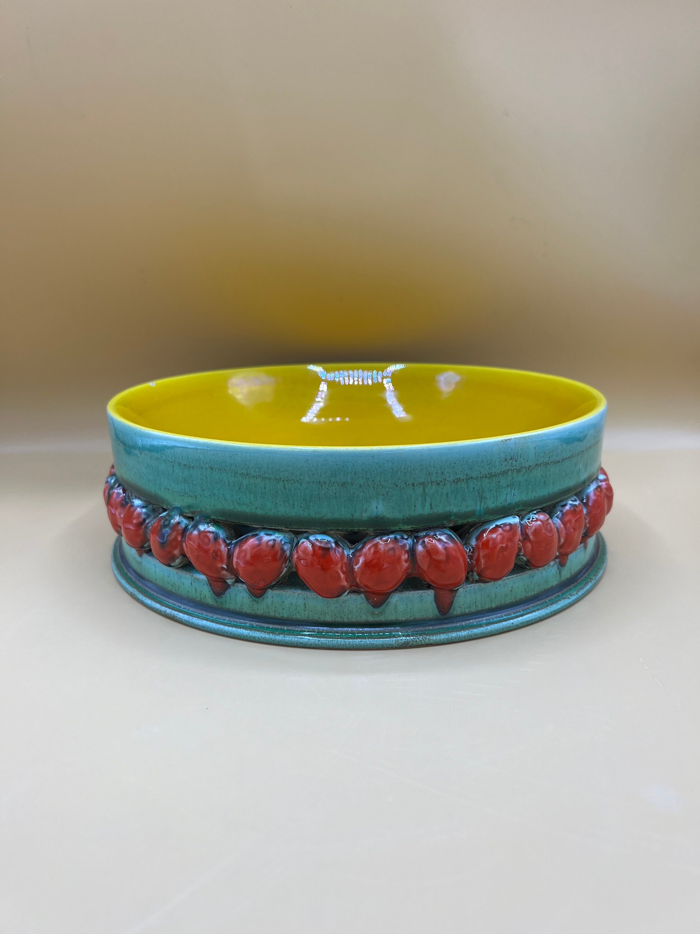 Vintage Centre Piece Mancioli 1960 Cherry - Etsy