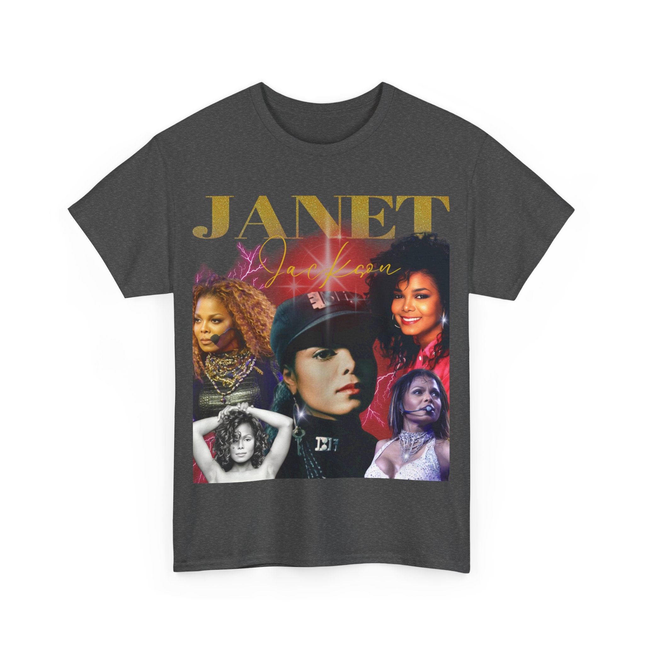 Janet Jackson Retro Throwback Unisex Heavy Cotton Tee 2024 Essence Fest ...