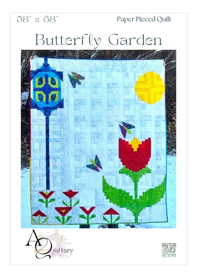 Butterfly Garden Quilt Pattern - Etsy