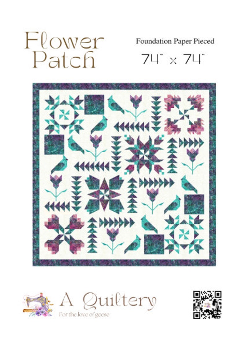 Flower Patch Quilt Pattern - Etsy