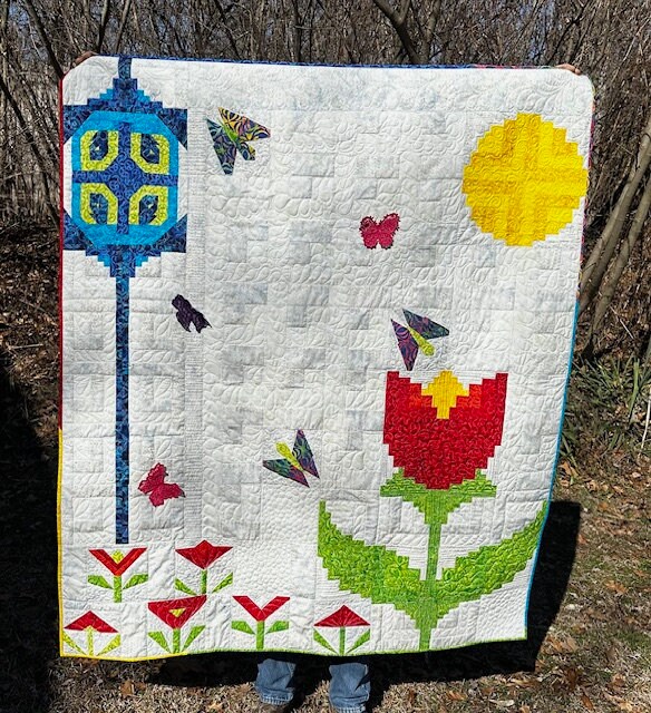 Butterfly Garden Quilt Pattern - Etsy