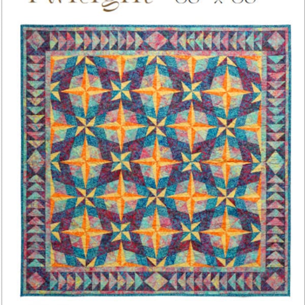 Twilight Quilt Pattern - Etsy